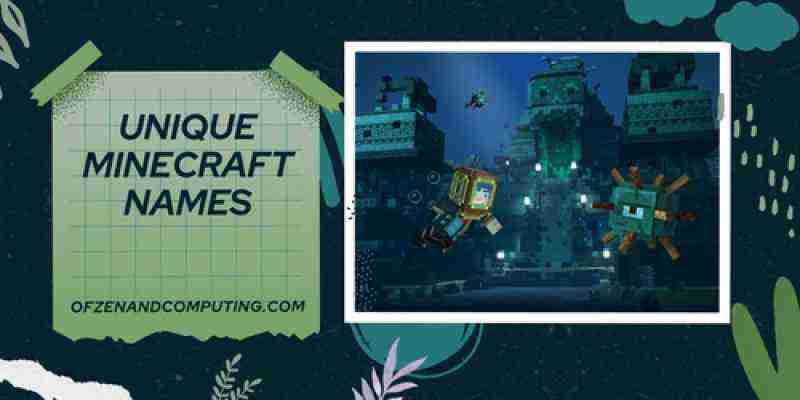 5900+ Cool Minecraft Names Ideas (2025) Good, Best, Funny