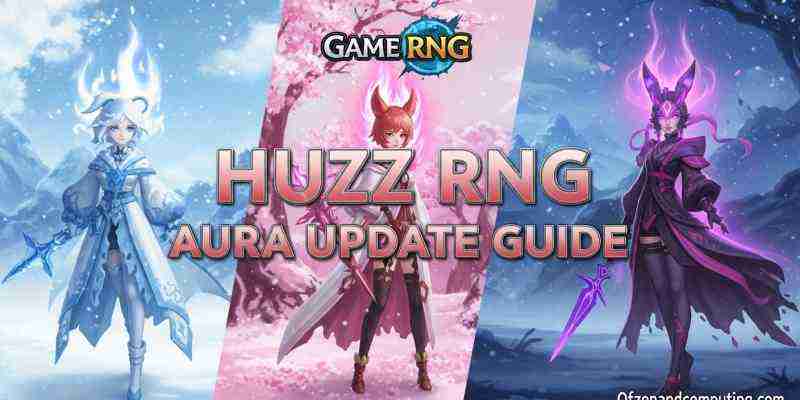 Huzz RNG Aura Update Guide (October 2025)